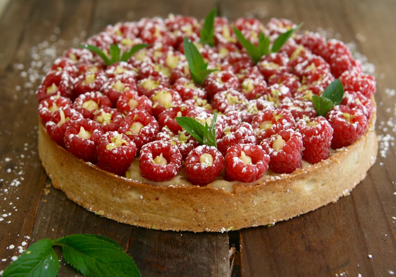 TARTE AUX FRAMBOISES