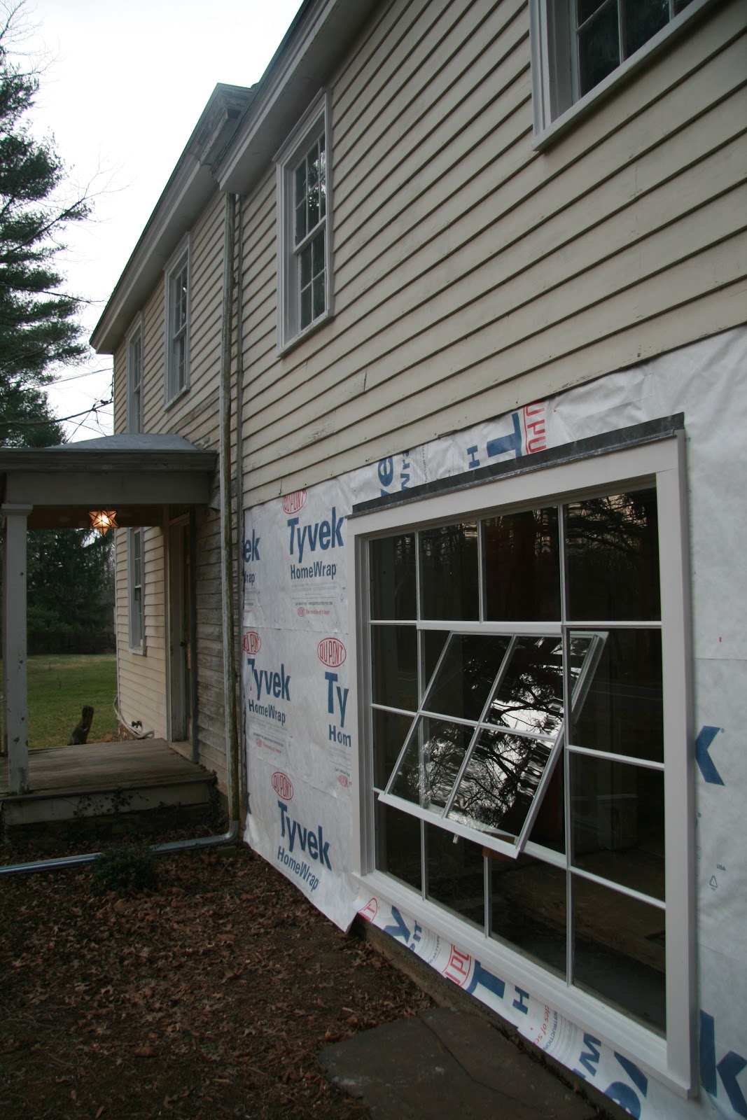 An Old Farm: Steel Factory Window Salvage