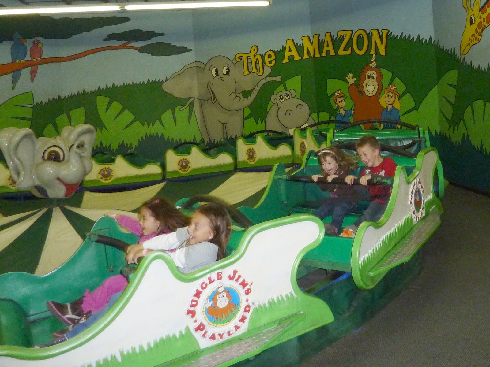 Fun Days: Jungle Jim's on a cold day. And pumpkin time