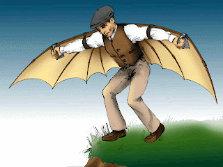 If man had wings,can he able to fly like birds ? Man and his ideas and ...