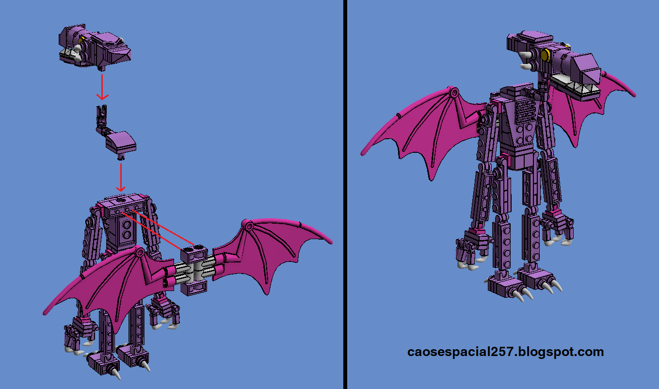 Caos Espacial: LEGO Ridley - Metroid - Super Smash Bros. Ultimate ...