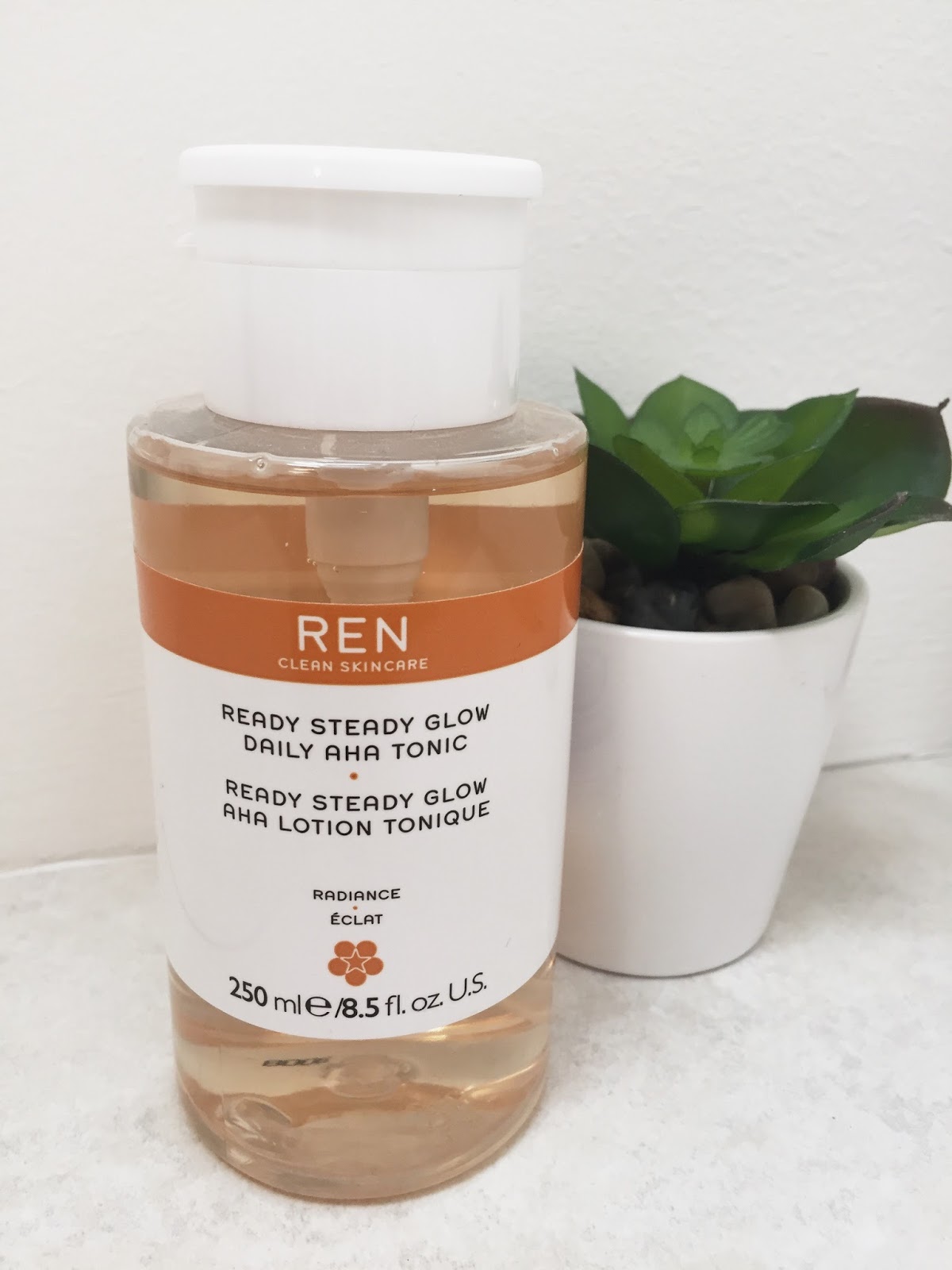 Ren Ready Steady Glow Daily AHA Tonic – First Impressions | Blush and Sage