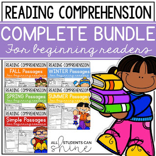 Reading Fluency & Comprehension - All Students Can Shine