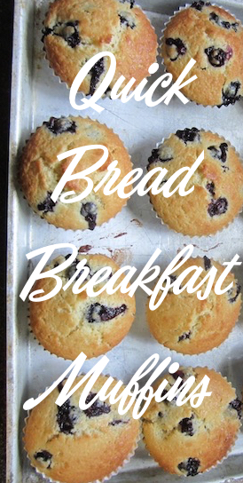 Food Lust People Love: Quick Bread Breakfast Muffins #MuffinMonday