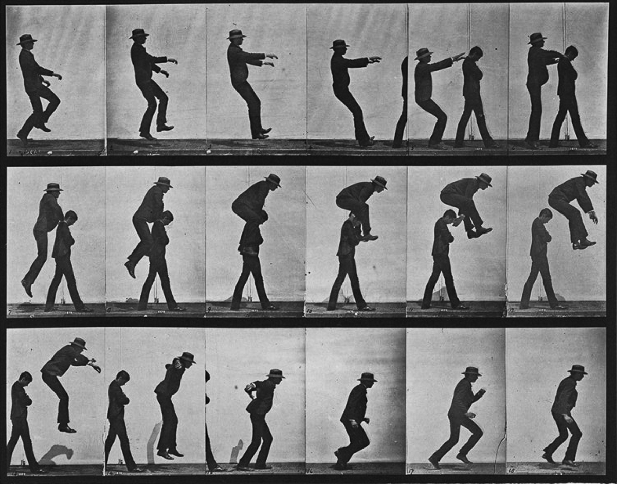 VINTAGE PHOTOGRAPHY: Muybridge's motion studies 1878-1887