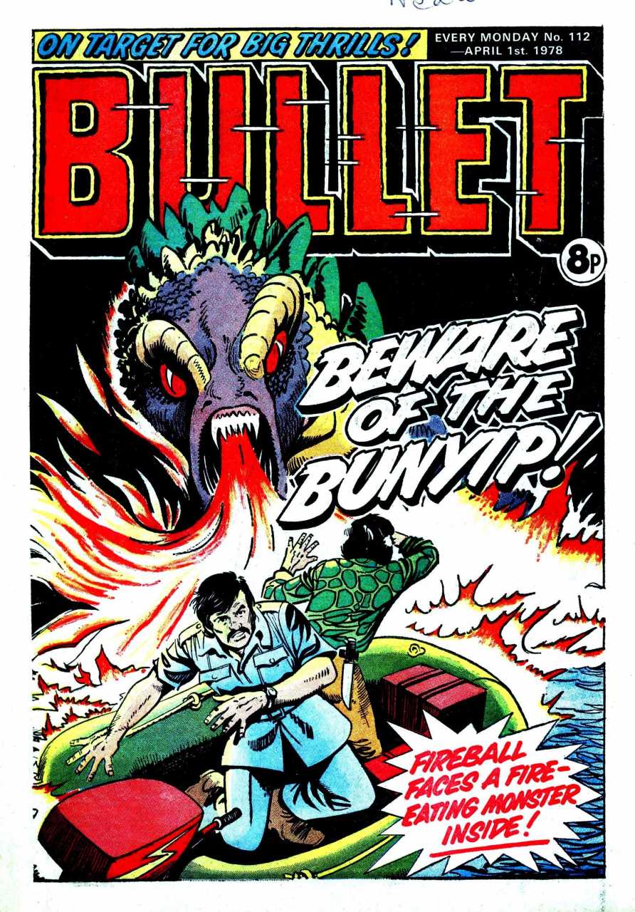 Strange Tales: More Bullet comic art