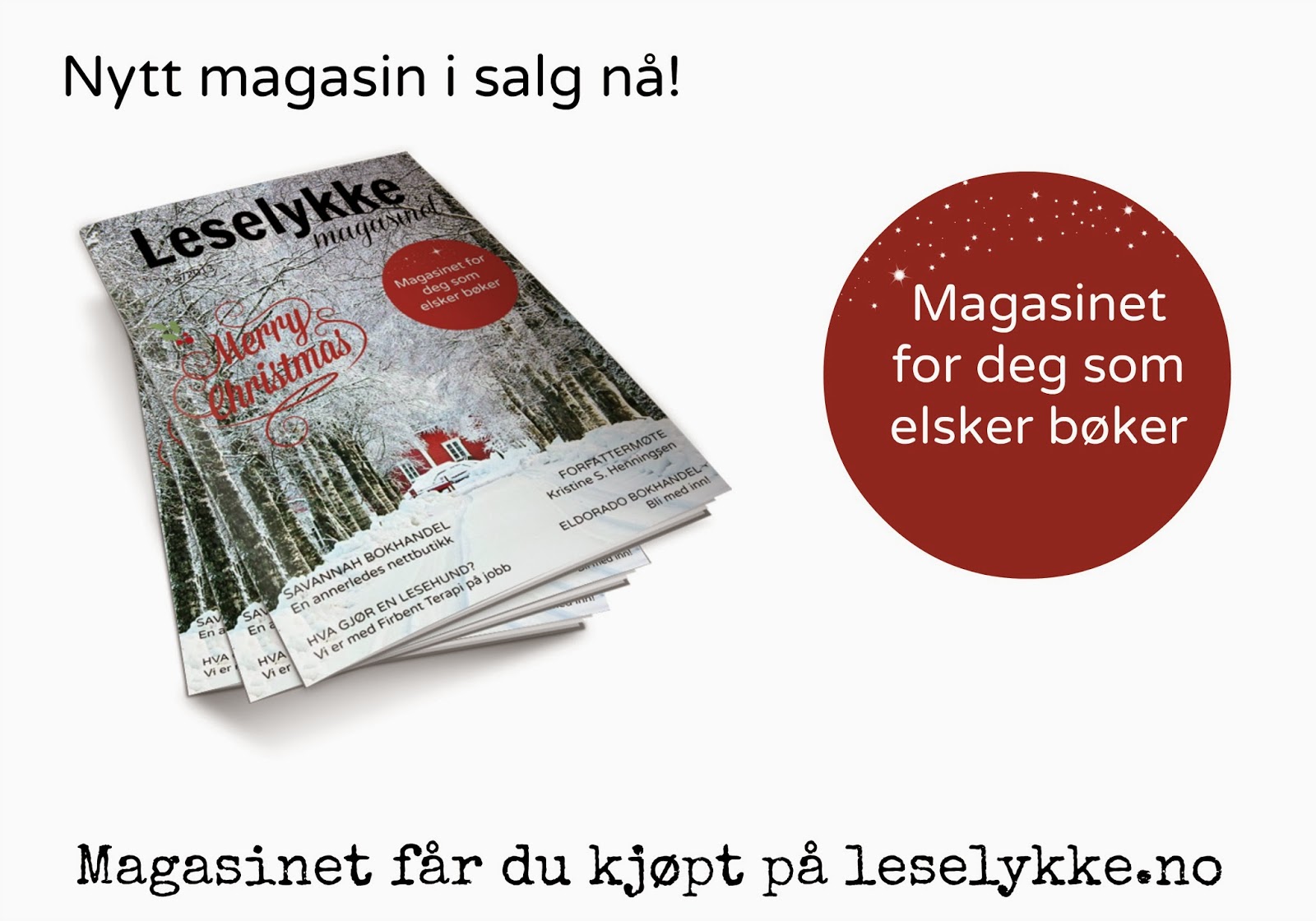Leselykke.no: Nytt magasin i salg!