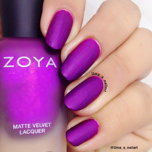 Zoya Matte Velvet Winter Collection Swatches And Review....
