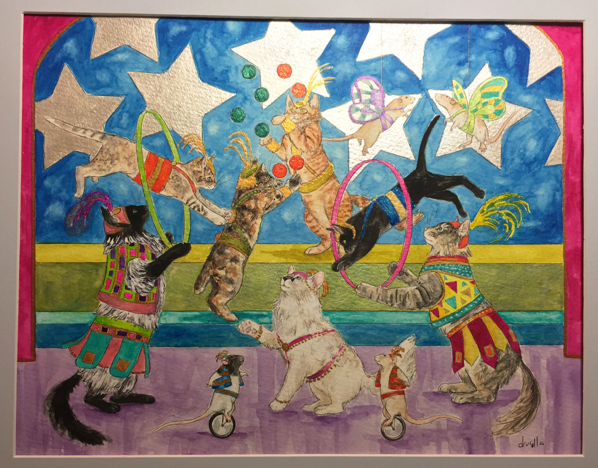 The Art of The Illustrated Rat: Sarah's Circus