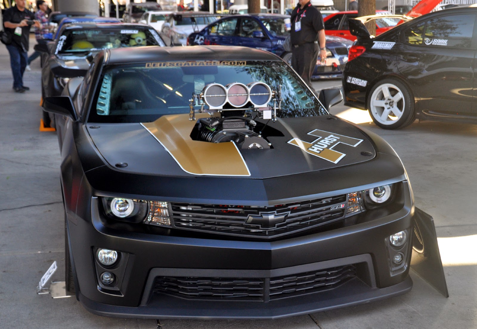 Just A Car Guy: the Hurst Camaro at SEMA