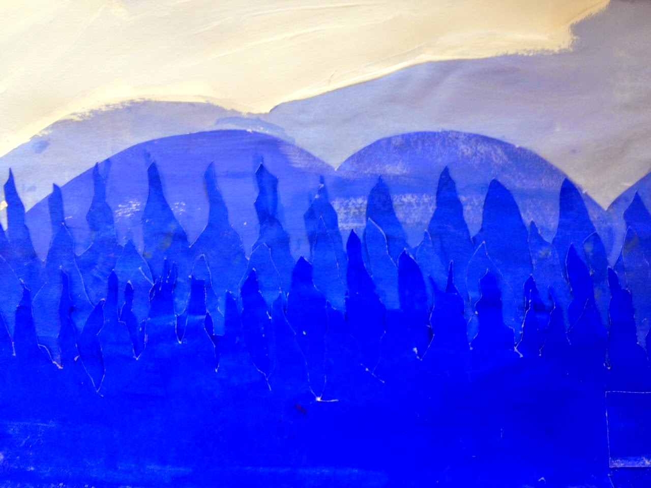 Art at Hosmer: Monochromatic Tints Landscapes