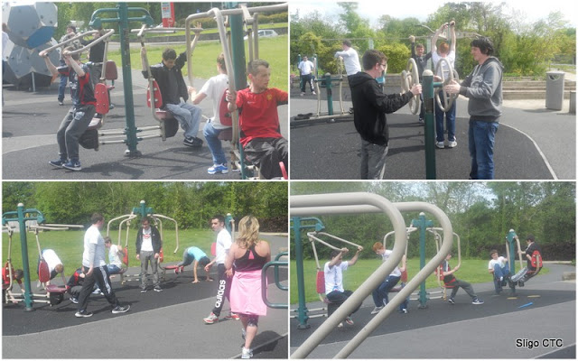 Lads Active - Week 2 - Outdoor Green Gym - Sligo Community Training Centre