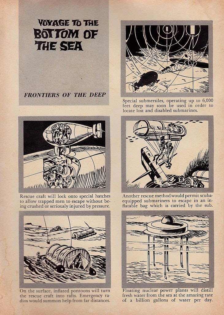 BEACH BUM COMICS : VITAL AND DANGEROUS MISSIONS OF THE SEAVIEW IN ...
