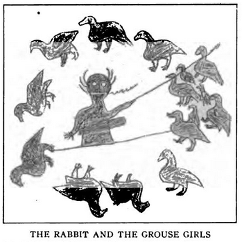 Mythology and Folklore UN-Textbook: Sioux: The Rabbit and the Grouse Girls