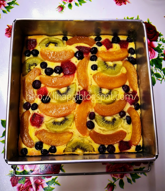 Kek Viral Fruit Pastry Cake | Resepi Fruits Pastry Cake Mudah Dan Sedap ...