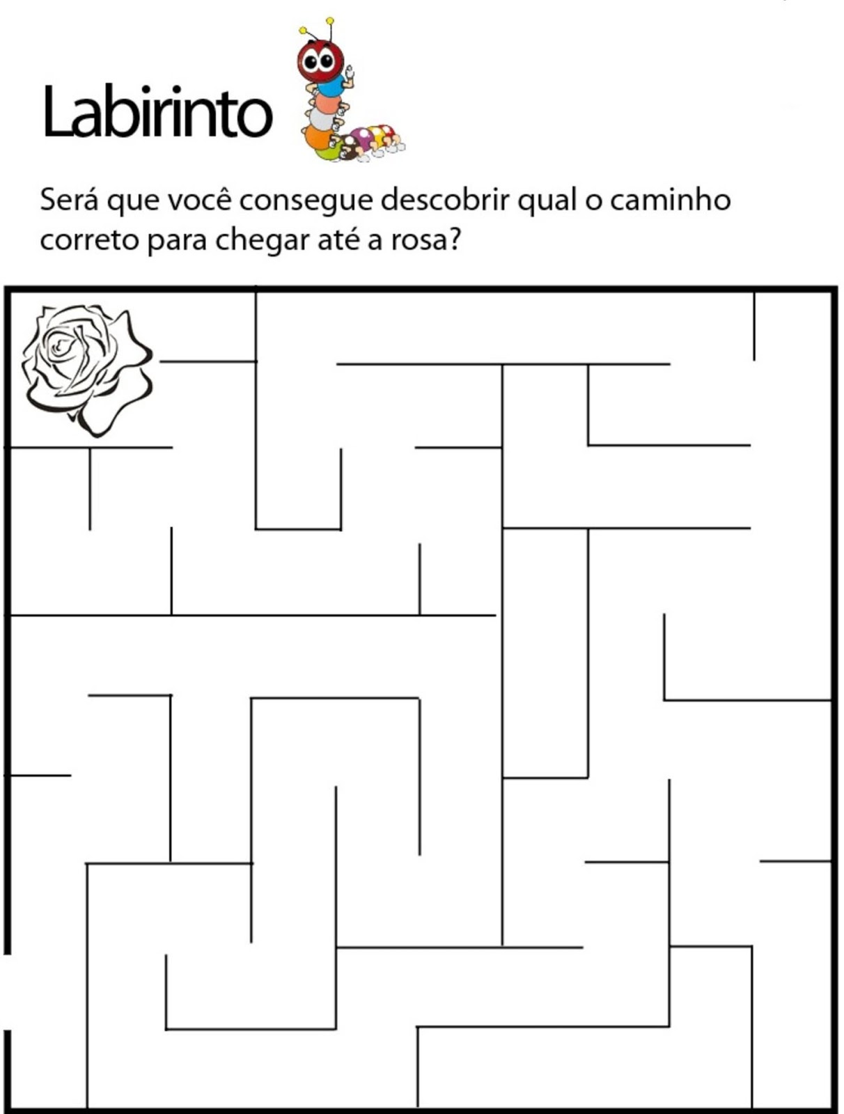 labirintos do ursinho pooh e outros - Desenhos preto e branco para colorir