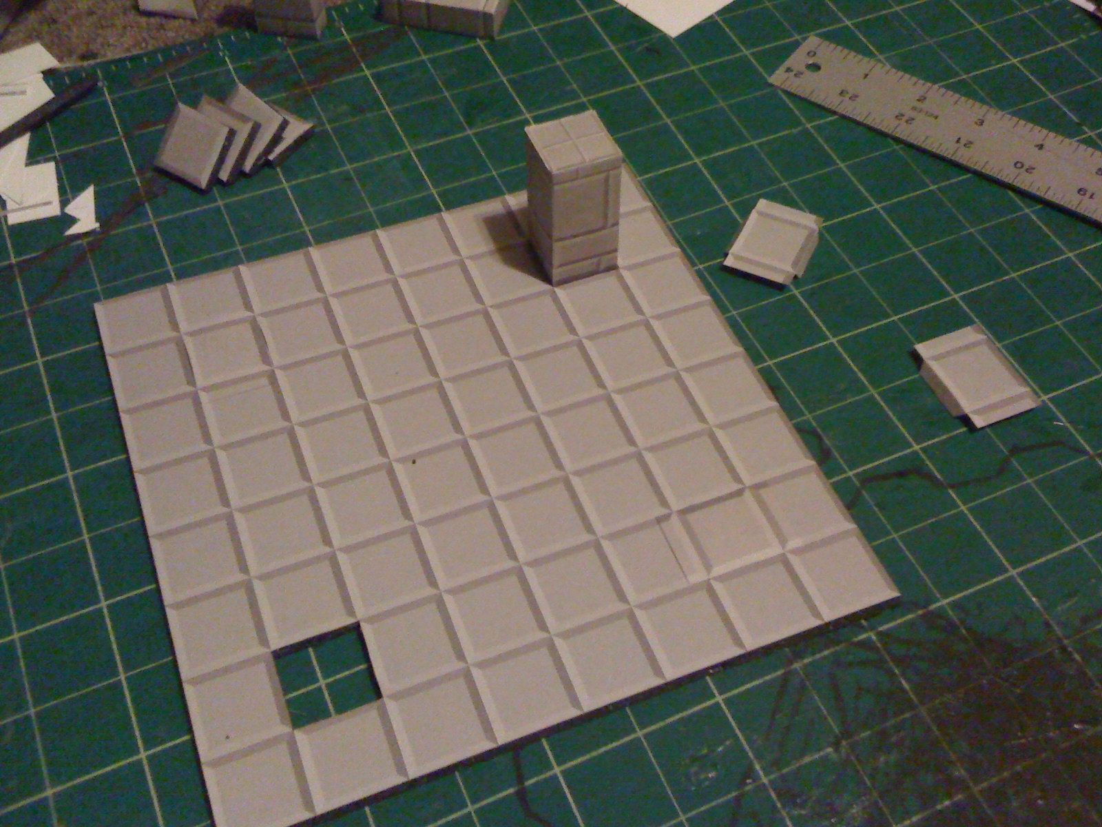 Project Mental: WIP 8bit floors 2