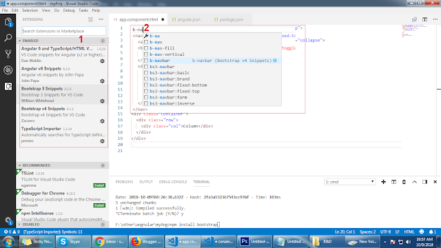 How To Start New Project In Angular 6 Online Tutorial For Javascript Reactjs Html And Css