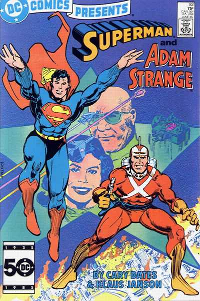 Dave's Comic Heroes Blog: Superman Meets Adam Strange