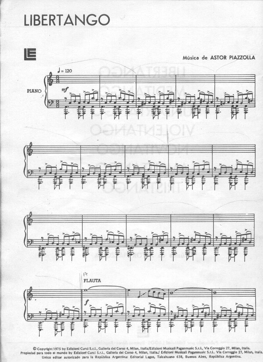 EL TANGO QUE NOS GUSTA: Libertango