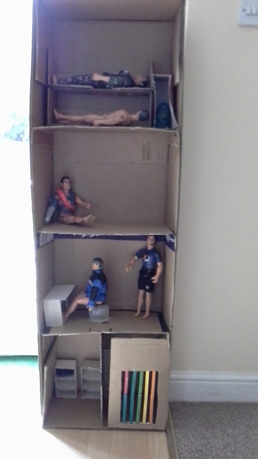 puddle jumping shenanigans: action man control centre