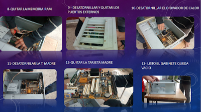 Mantenimiento del Equipo De Computo : ARMADO Y DESARMADO DE LA PC