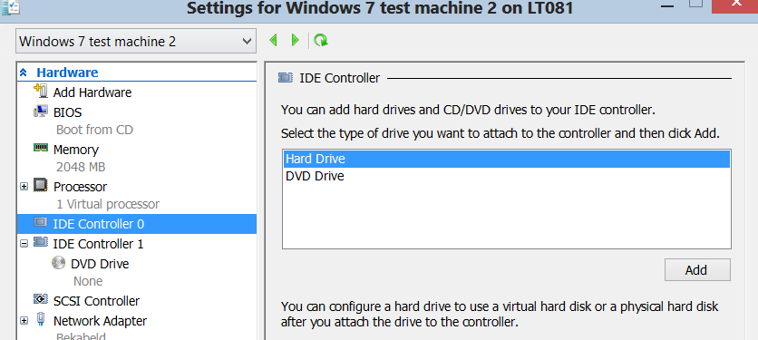 IT-Immensa: Hyper-V>> Save diskspace using a differencing disk