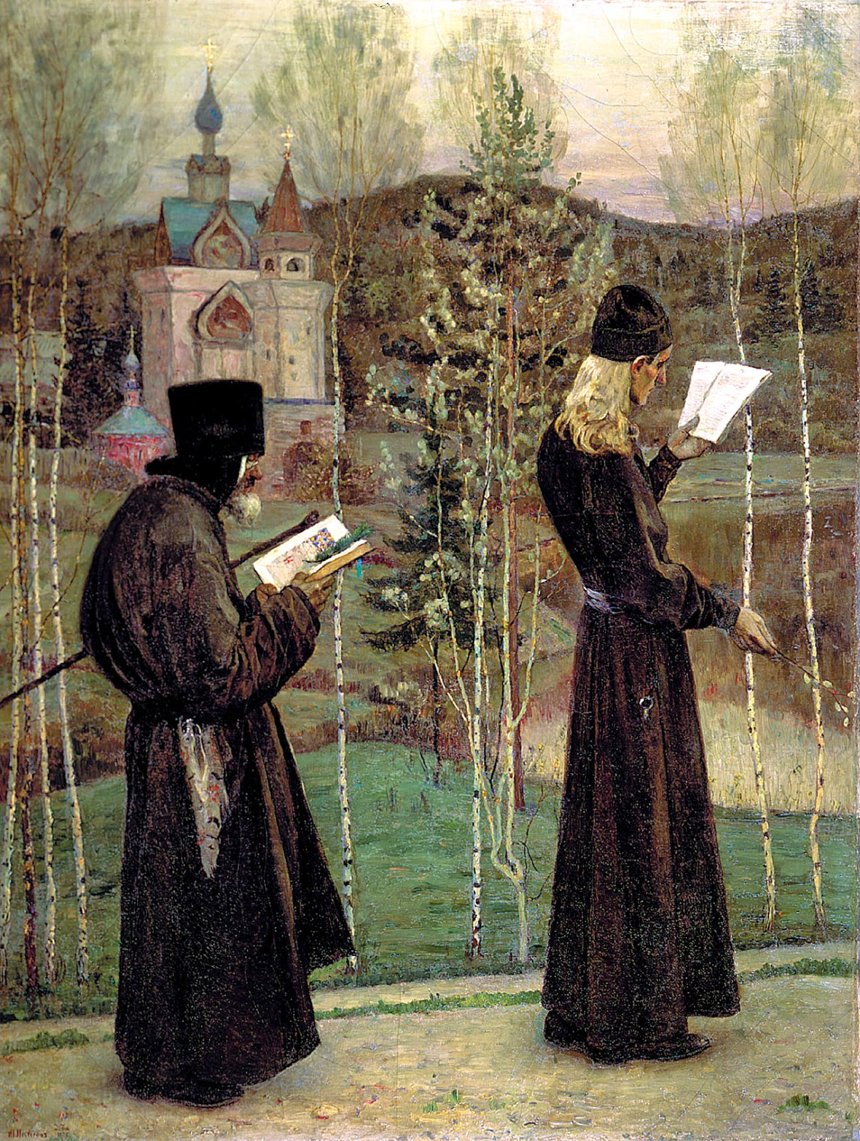 Reading and Art: Mikhail Nesterov