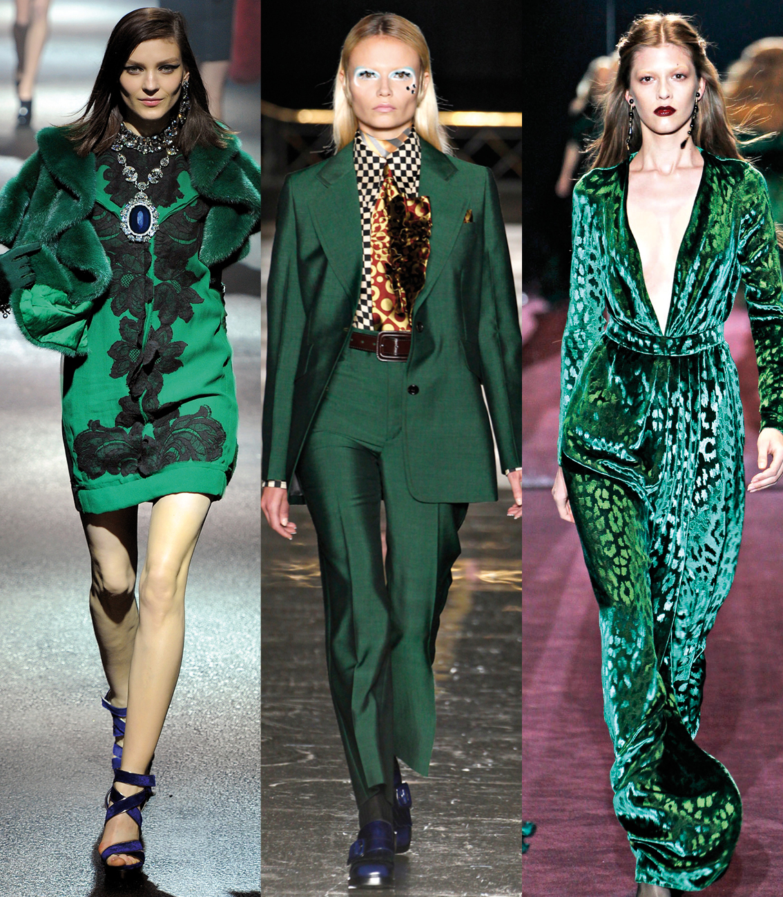 Something Beautiful Blog: Moda: Verde esmeralda, un 'Must have' para el ...