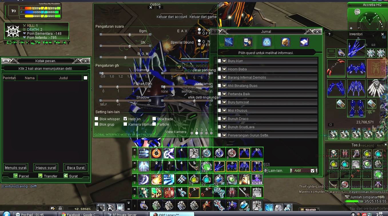 Skin Rf Interface Green ~ Victory Share