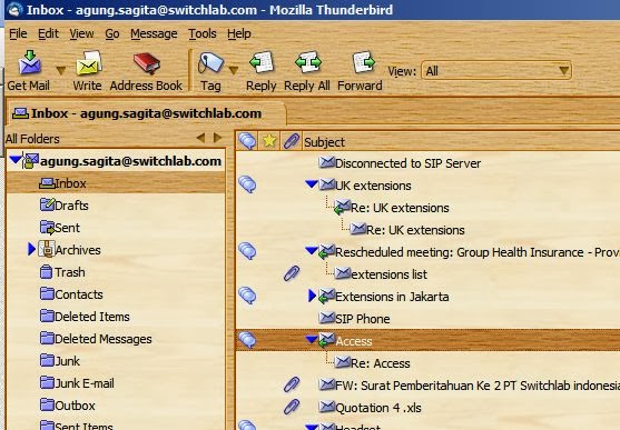 aespe's words: Set threaded view di thunderbird