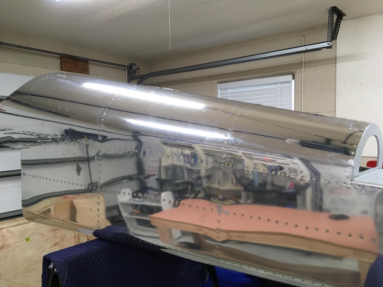 Alex's RV-14A Build Log: Section 10 - Aft Fuselage (Top side skins ...
