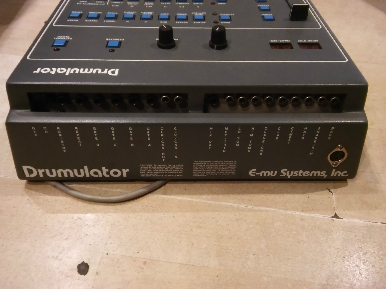 MATRIXSYNTH: E-MU DRUMULATOR