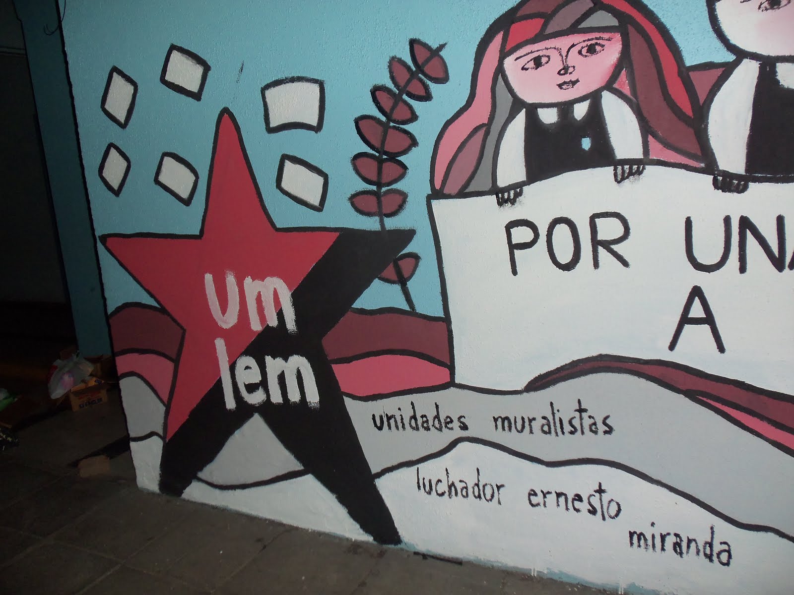 Unidades Muralistas Luchador Ernesto Miranda - UMLEM Chile: UMLEM STGO ...