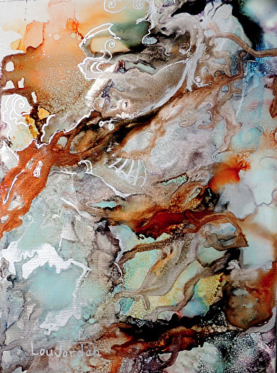 Mixed Media Artists International: "Jabberwockie" Original Contemporary ...