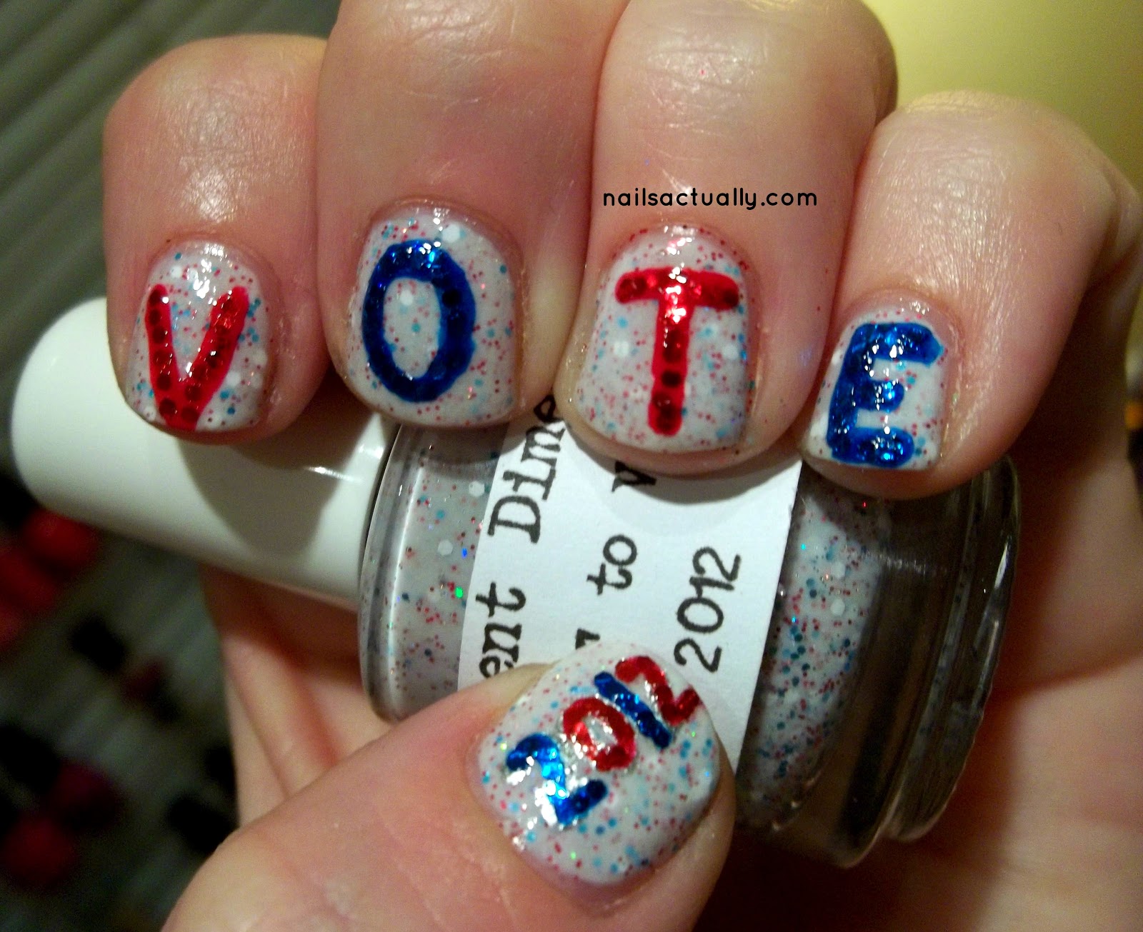 Nails Actually: Different Dimension Right to Vote 2012