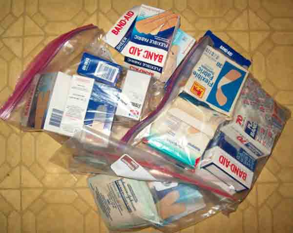 survivalcompound : Storing Bandages for Survival and Long Term Storage