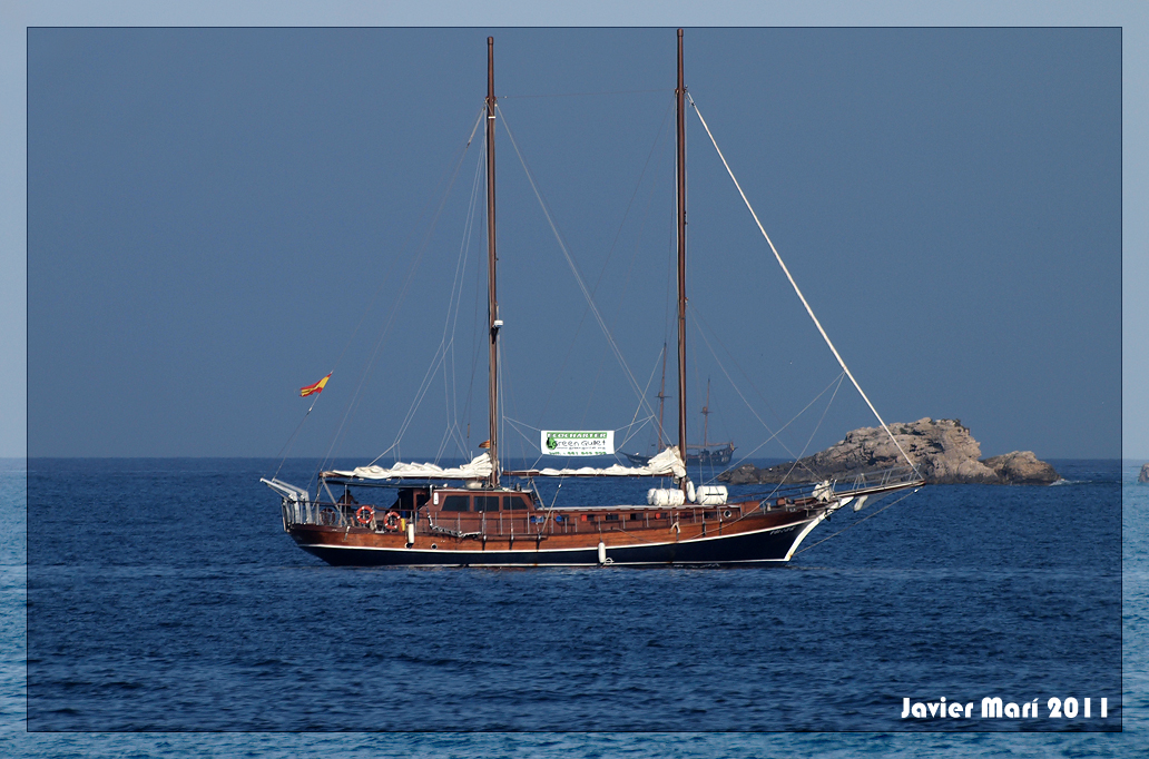 Los Barcos de Ibiza: GOLETA ALANIA GREEN GULLET