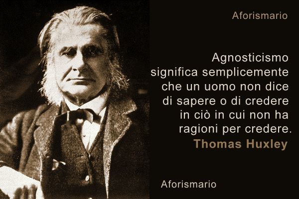 Aforismi, frasi e citazioni sull'Agnosticismo | Aforismario