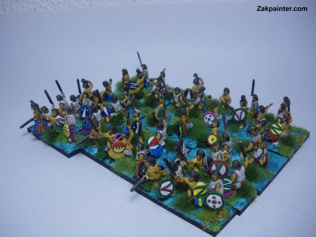 ZakGallery: 15mm I/29 Aztec DBA army