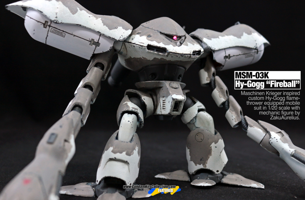 Custom Build: HGUC 1/144 Hygogg 'Fireball'