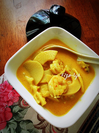 MASAK LEMAK REBUNG MANIS DAN UDANG | Fiza's Cooking