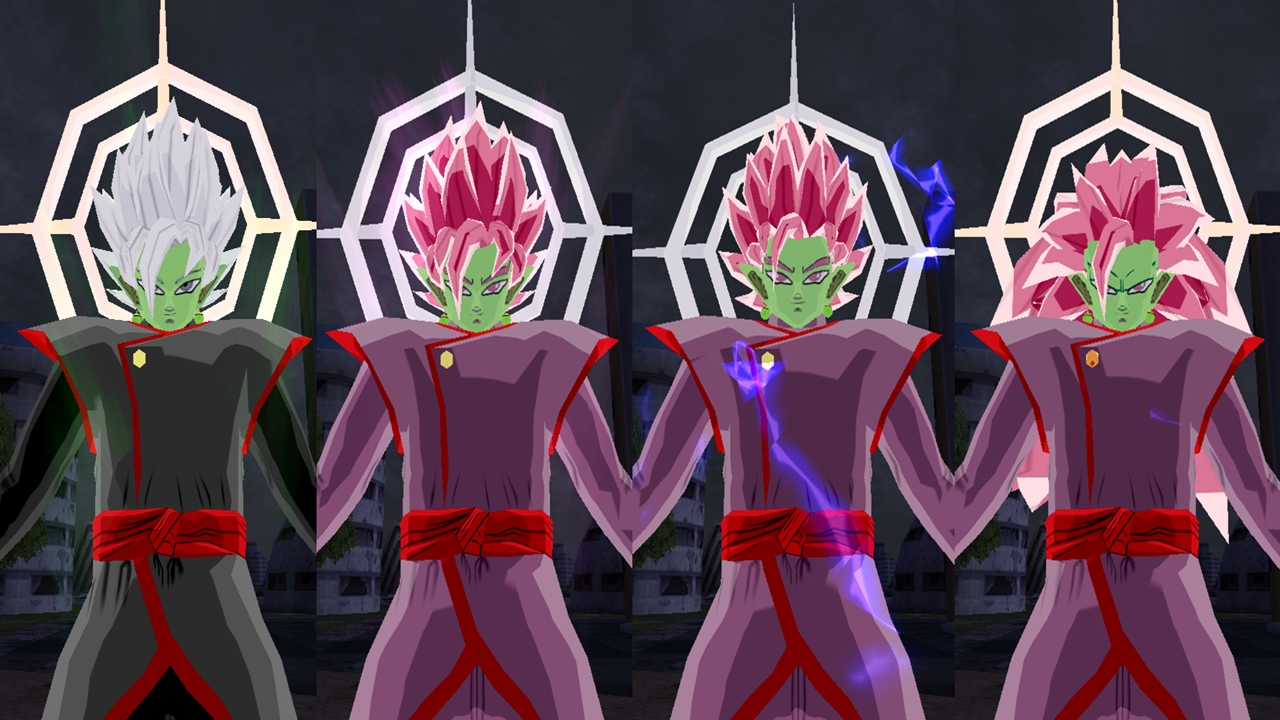 mods dbz BR: FUSED ZAMASU ALL FORMS
