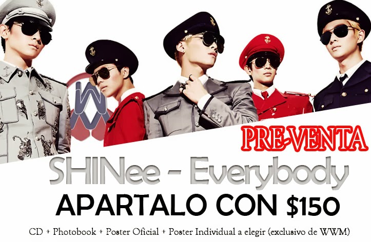 SHINee - Mini Album Vol. 5 [EVERYBODY] ~ World Wide Music