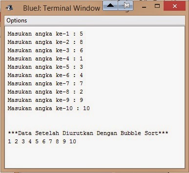Memahami Metode Pengurutan Data Bubble Sort JAVA « compi gaul