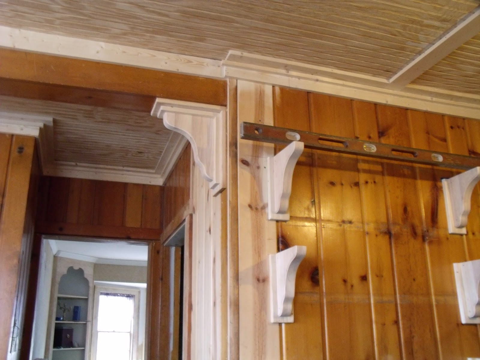 Gear Acres at Top of the Hill: Kitchen Brackets, Corbels, & Shelves