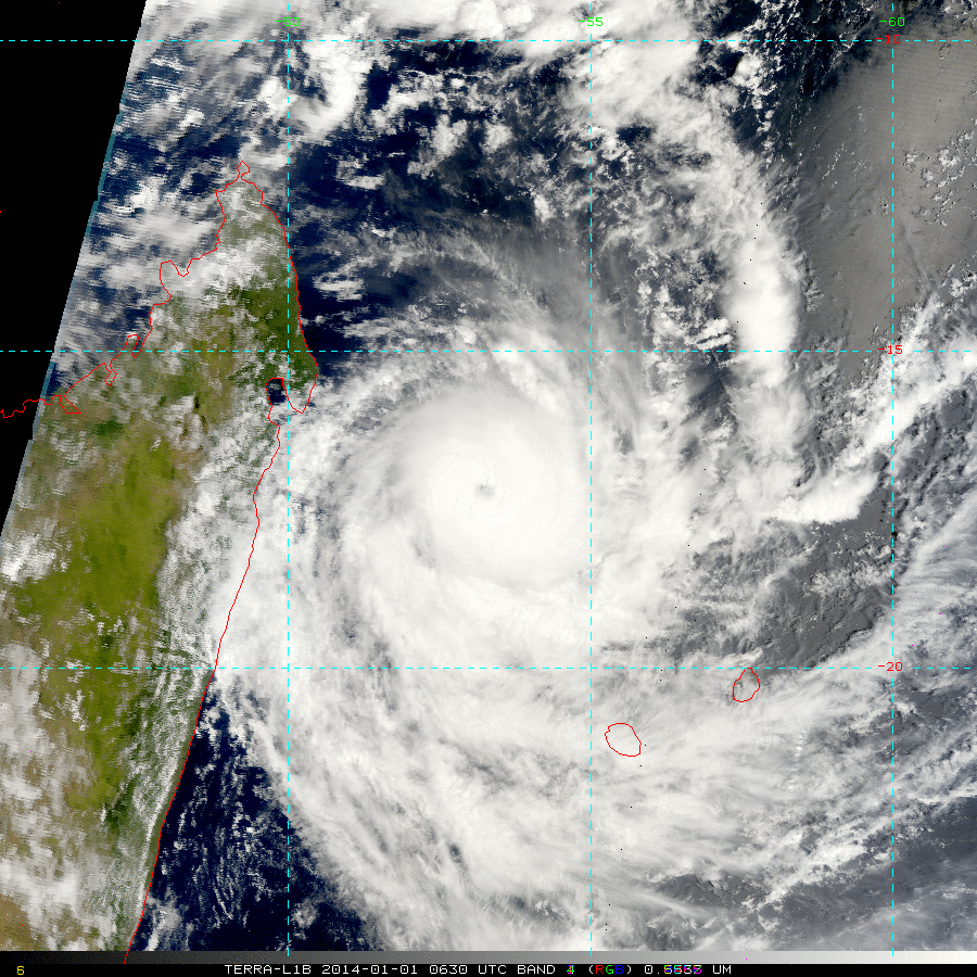 Réunion-Belgique: #Béjisa, le passage d'un cyclone à La Réunion!