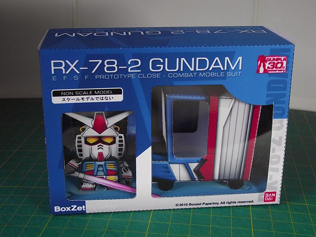 Greenelf's Paper Toys: Gundam Boxzet