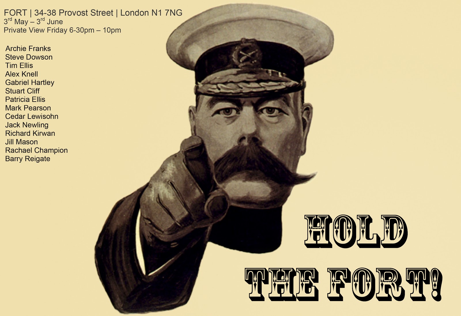 The Archive: FORT | 34-38 Provost Street | London N1 7NG 3rd May – 3rd ...