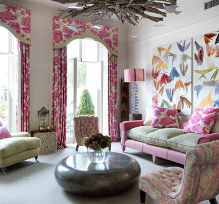 Hydrangea Hill Cottage: Loving the artful designs of Kit Kemp!